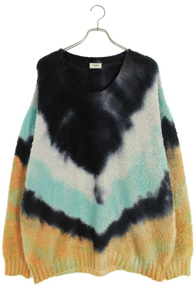 セリーヌ サイズ:M  2A90K727M オーバーサイズグラデーションニット 中古 SB01