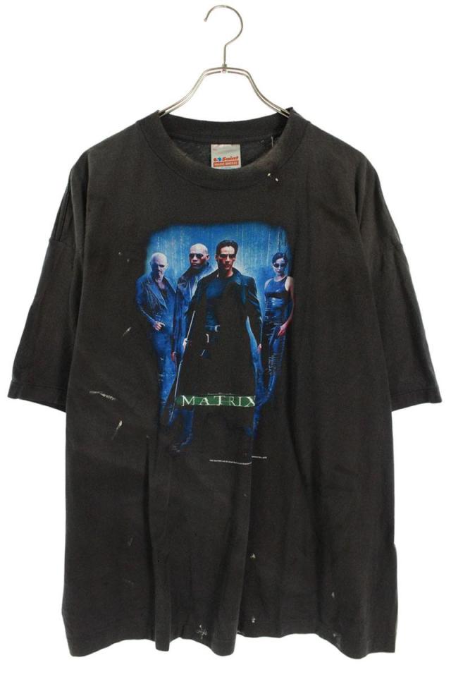 セントマイケル サイズ:XXL  SM-HR1-0000-C42 ムービープリントTシャツ 中古 SB01