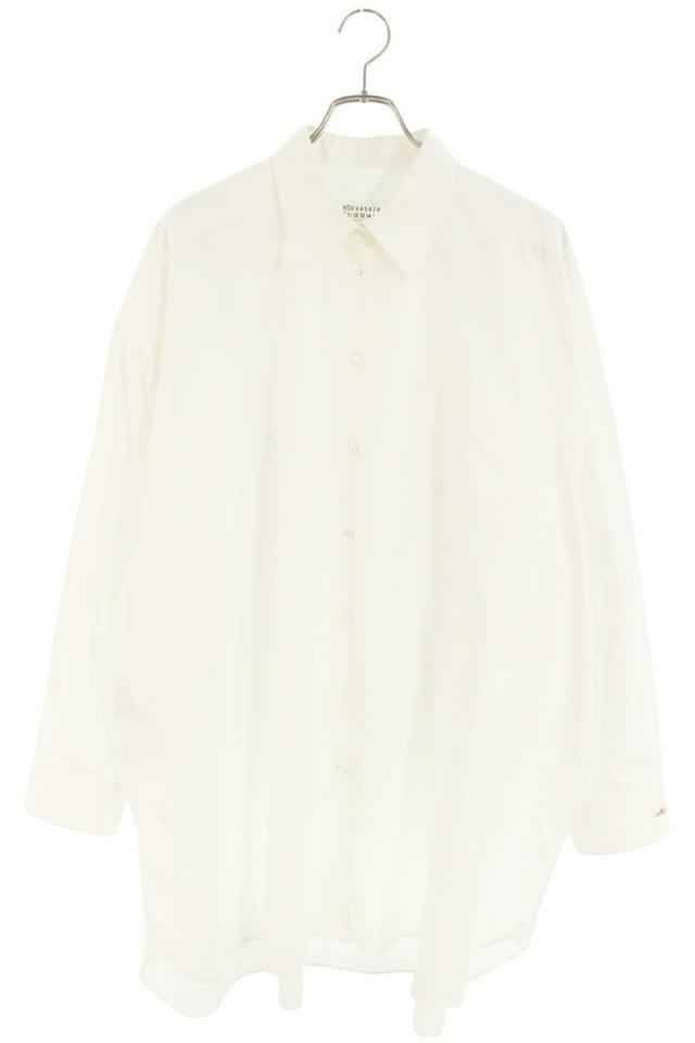 メゾンマルジェラ サイズ:XS  24AW  S51DL0253 オーバーサイズワンピース長袖シャツ 中古 BS99