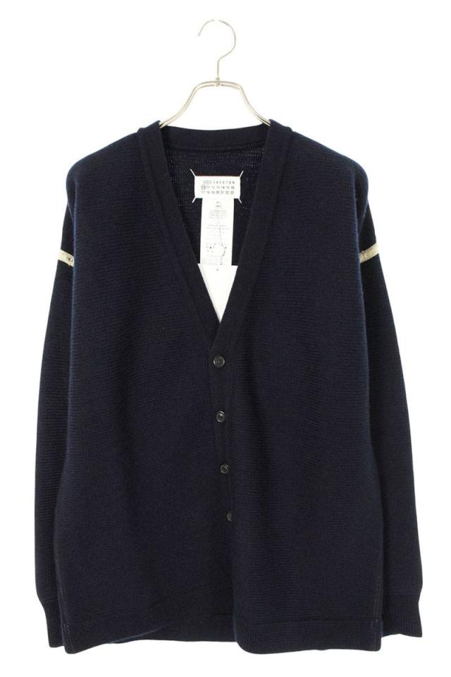 メゾンマルジェラ サイズ:S  S50HA1081 デニムエルボーパッチカーディガン 新古品 SB01