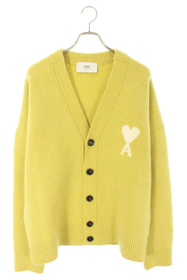 アミアレクサンドルマテュッシ サイズ:XL  25AW  UKC365 ハートA刺繍カーディガン 新古品 OM10
