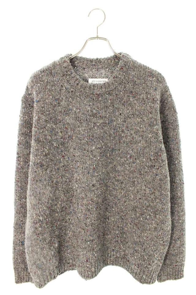 メゾンマルジェラ サイズ:L  25AW  S50HL0050M13150 クルーネックウールニット 新古品 SB01