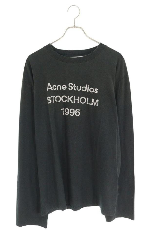 アクネストゥディオズ サイズ:L  25AW  CL0197 ロゴリラックスフィット長袖カットソー 新古品 SB01