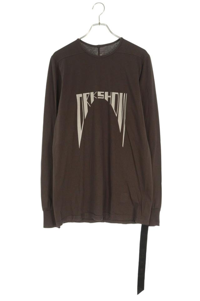 ダークシャドウ サイズ:M  25AW  DU02E7260 ロゴプリント長袖カットソー 新古品 SB01