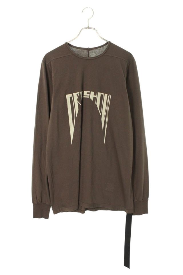ダークシャドウ サイズ:L  25AW  DU02E7260 ロゴプリント長袖カットソー 新古品 OM10