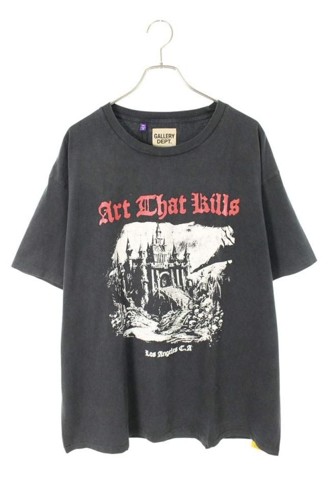 ギャラリーデプト サイズ:XL  25AW  ATKT10071 ATK CASTLEプリントTシャツ 新古品 SB01
