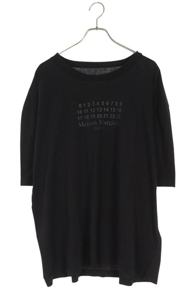 メゾンマルジェラ サイズ:S  25AW  S67GC0042S24575 カレンダーロゴプリントTシャツ 新古品 SB01