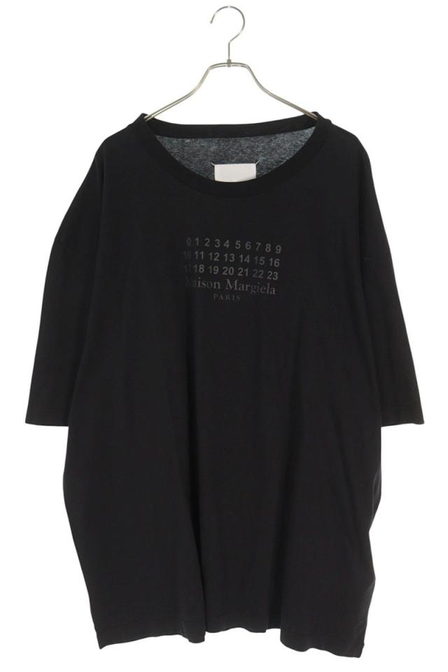 メゾンマルジェラ サイズ:XL  25AW  S67GC0042 カレンダーロゴプリントTシャツ 新古品 SB01