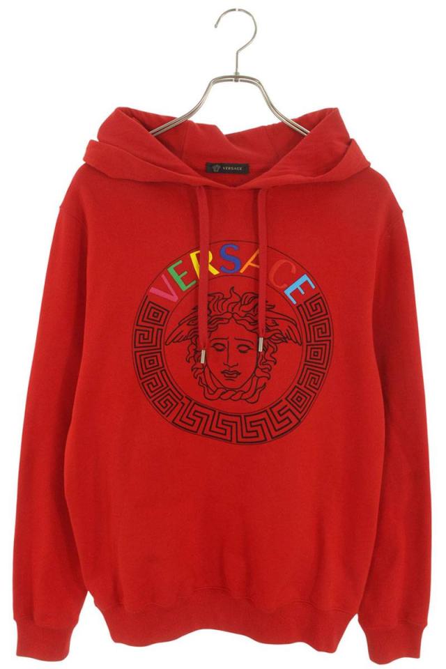 ヴェルサーチェ サイズ:S  A83506 メデューサロゴプリントパーカー 中古 BS99