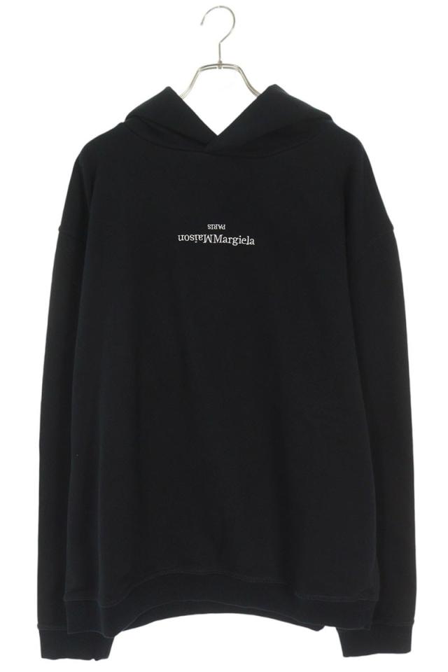 メゾンマルジェラ サイズ:50  25AW  S50GU0167 ロゴ刺繍プルオーバーパーカー 新古品 SB01