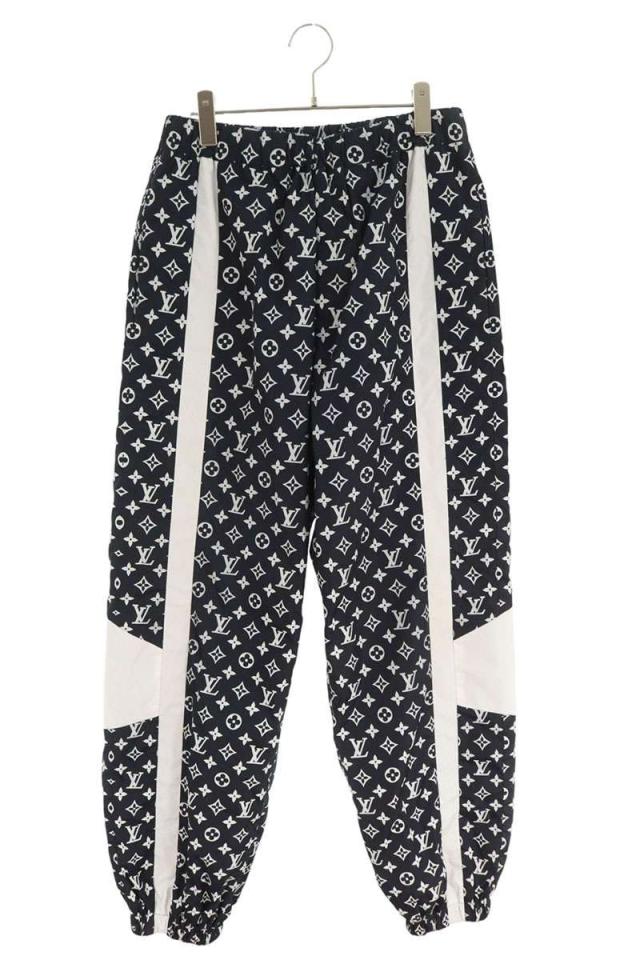 ルイヴィトン サイズ:48  RM242 MJW HRP83W モノグラムナイロントラックロングパンツ 中古 SB01