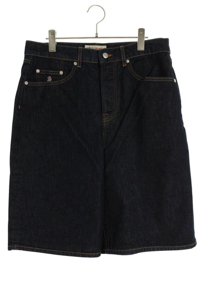 ステューシー サイズ:30  112296T ワイドバギーデニムハーフパンツ 新古品 SB01