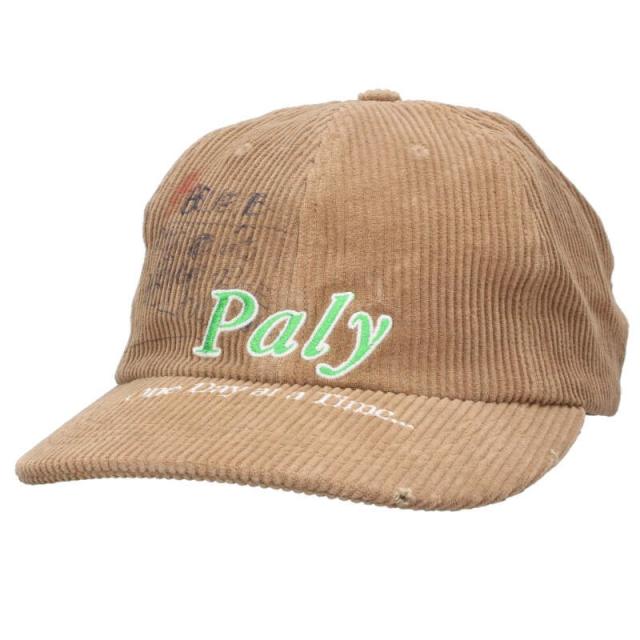 パリーハリウッド サイズ:UNI  25AW  8U004Q3009 ロゴコーディロイキャップ 新古品 SB01