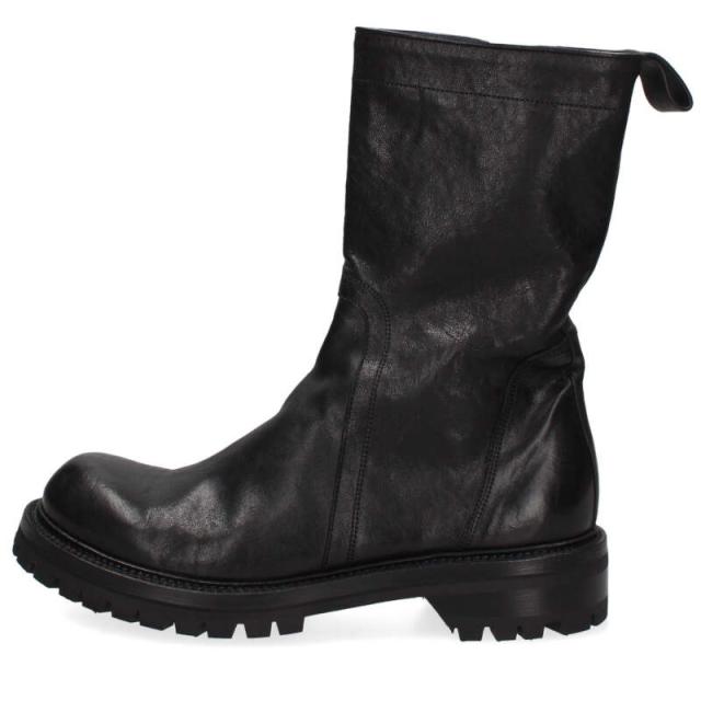 リックオウエンス サイズ:43  RU02E1850-LGY アーミークリーパーブーツ 新古品 SB01