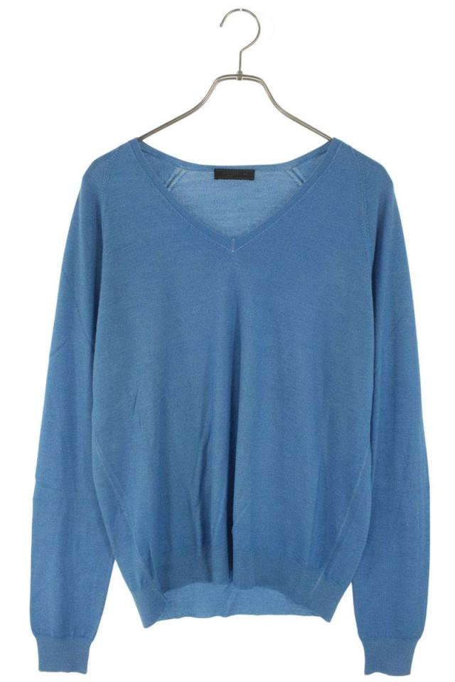 プラダ サイズ:50  UMN401 Vネックニット 中古 BS99