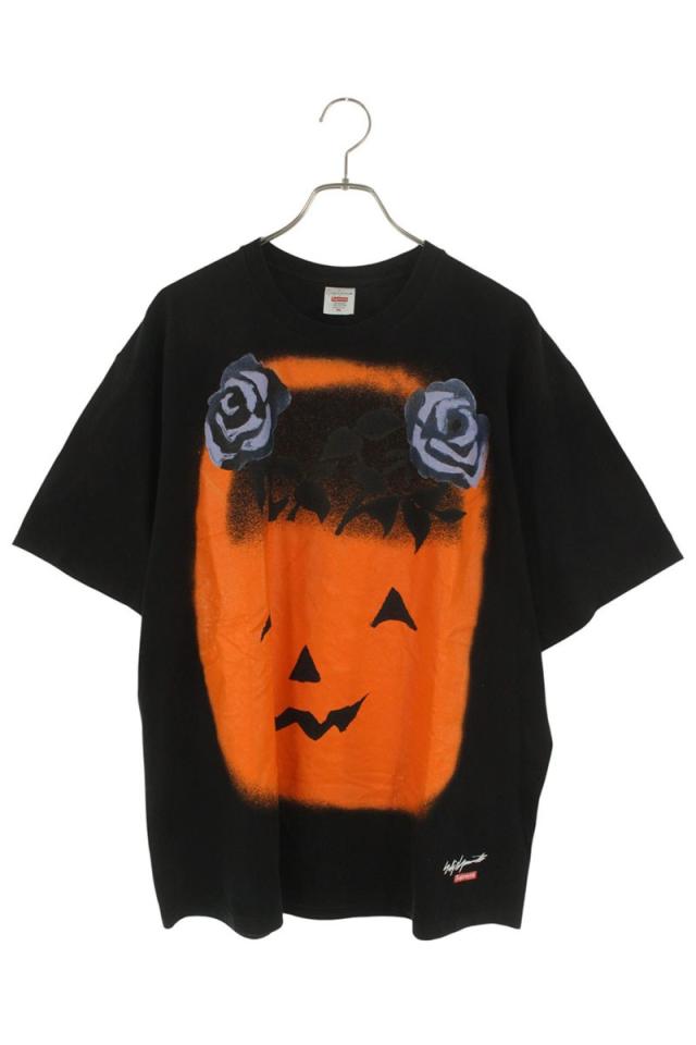 シュプリーム  ヨウジヤマモト サイズ:XL  22AW  Pumpkin Tee パンプキンプリントTシャツ 中古 BS99
