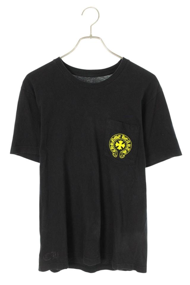 クロムハーツ サイズ:M  CH T-SHRT 1 バック英字プリントTシャツ 中古 FK04