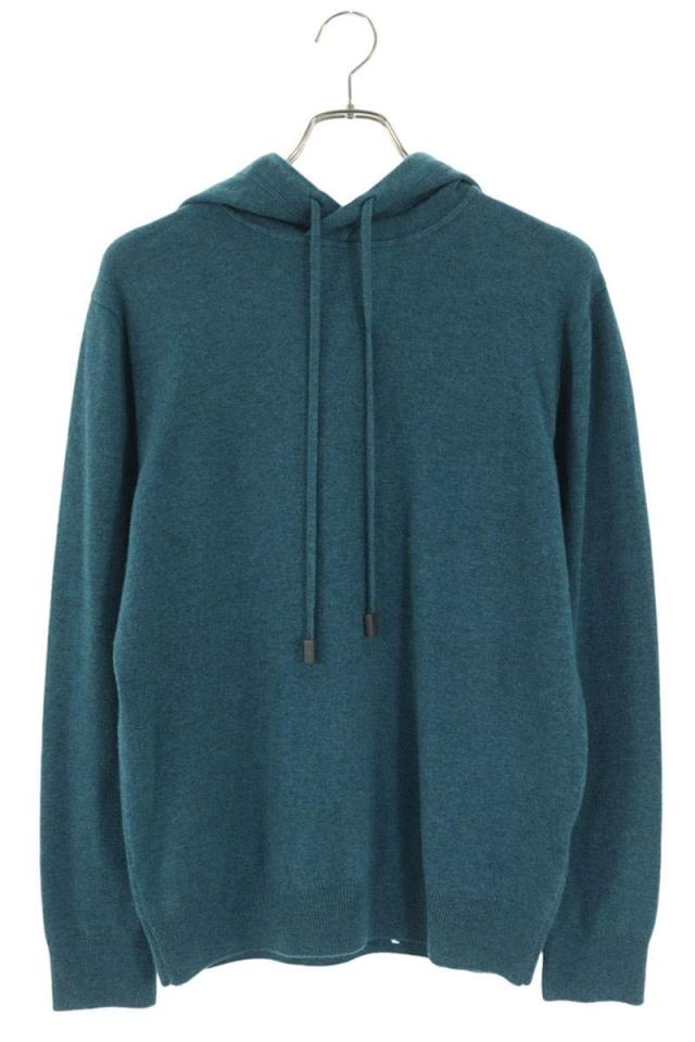 クルチアーニ サイズ:50 カシミヤプルオーバーニットパーカー 中古 BS99