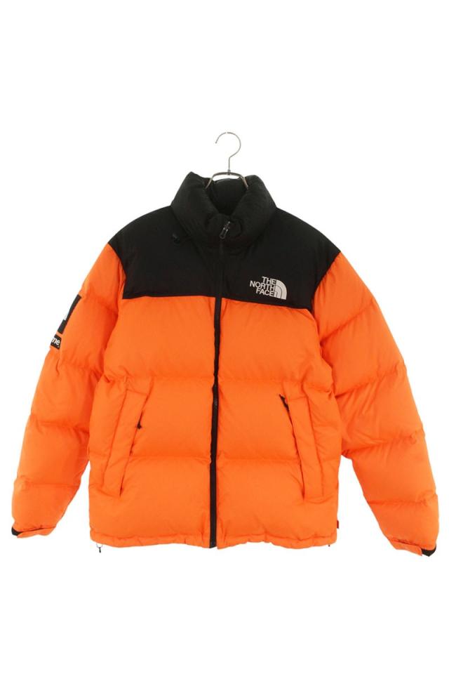 シュプリーム サイズ:M  16AW  Nuptse Jacket パワーオレンジヌプシダウンジャケット 中古 SB01