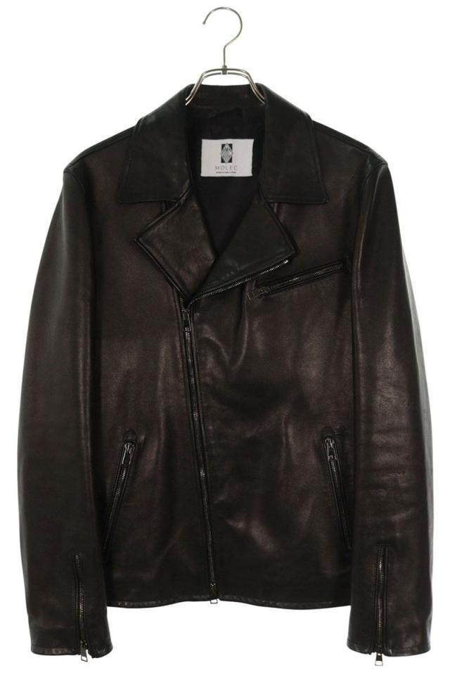 モレック サイズ:50  MO-SP02 ラムスキンライダースレザージャケット 中古 BS99