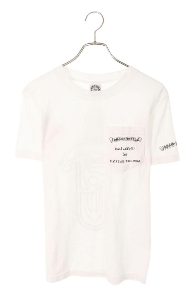 クロムハーツ  ユナイテッドアローズ サイズ:S  CH T-SHRT 4 ユナイテッドアローズ限定オールドTシャツ 中古 FK04