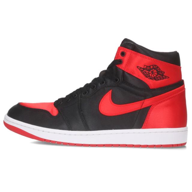 ナイキ サイズ:29cm  WMNS AIR JORDAN 1 RETRO HI OG FD4810-061 ウィメンズエアジョーダン1ハイサテンブレッドスニーカー 中古 BS99