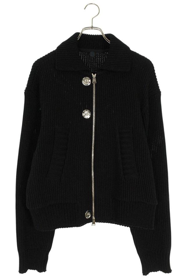 オーユーエーティー サイズ:3  0009023JKT メタルジップアップニットブルゾン 中古 BS99