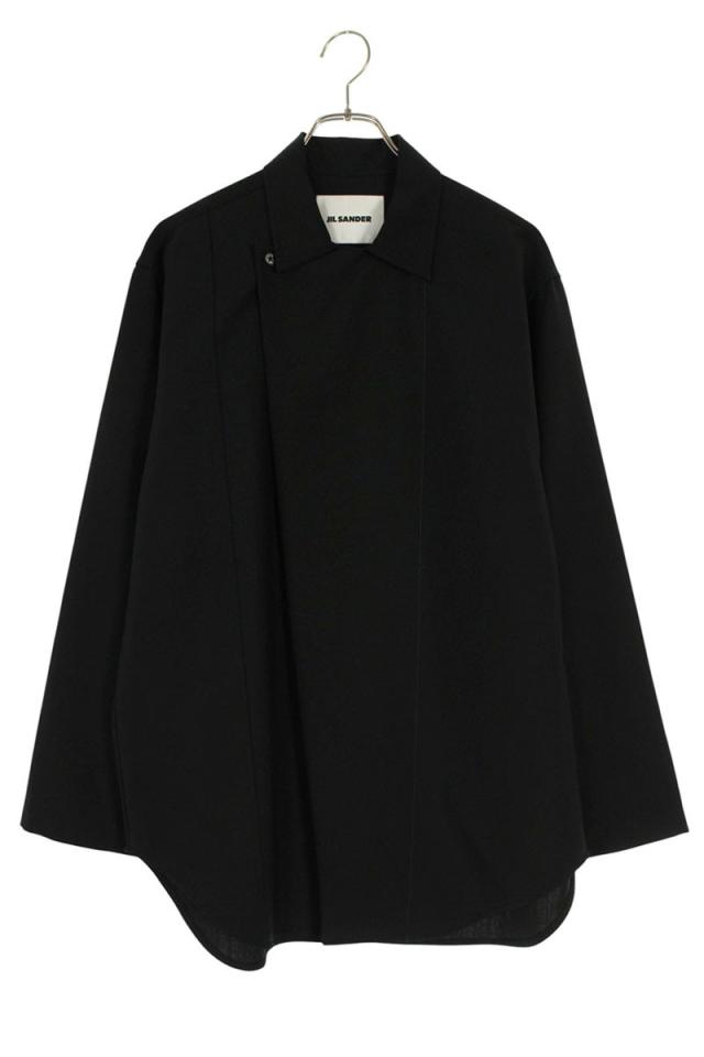 ジルサンダー サイズ:37  JSMQ740326 ウールシャツジャケット 中古 BS99
