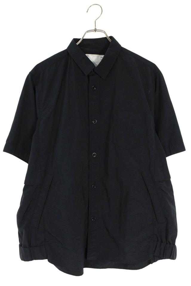 サカイ サイズ:3  25SS  25-03722M ナイロン半袖シャツ 中古 BS99
