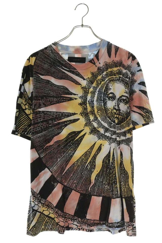 アミリ サイズ:L SUN AND MOONプリントTシャツ 中古 BS99
