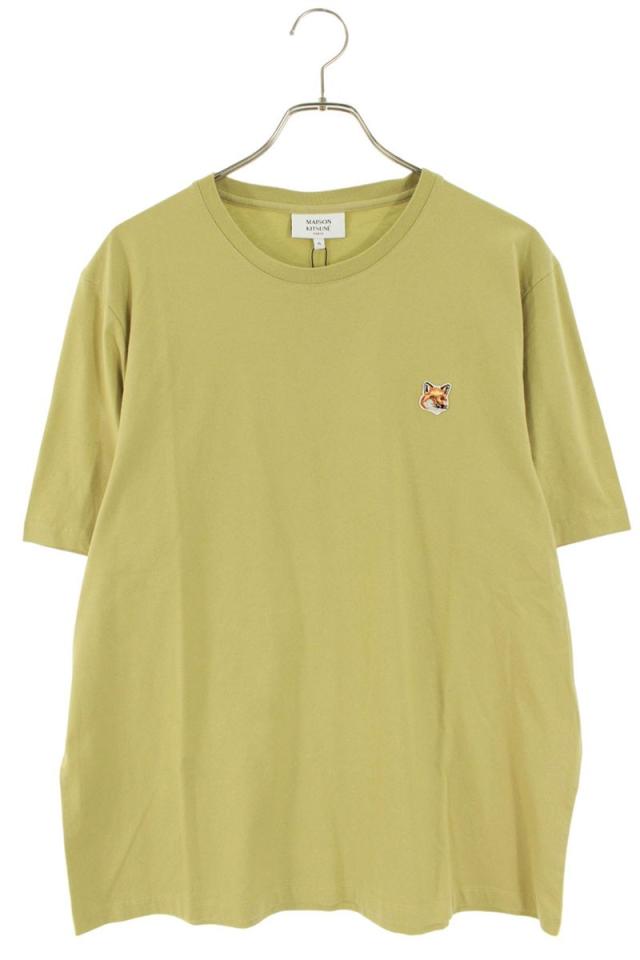メゾンキツネ サイズ:XL  LM00104KJ0008 ワッペンデザインクルーネックTシャツ 中古 BS99