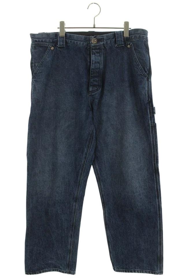 クロムハーツ サイズ:36インチ  DENIM CARPENTER V2 カーペンターデニムパンツ 中古 SJ02