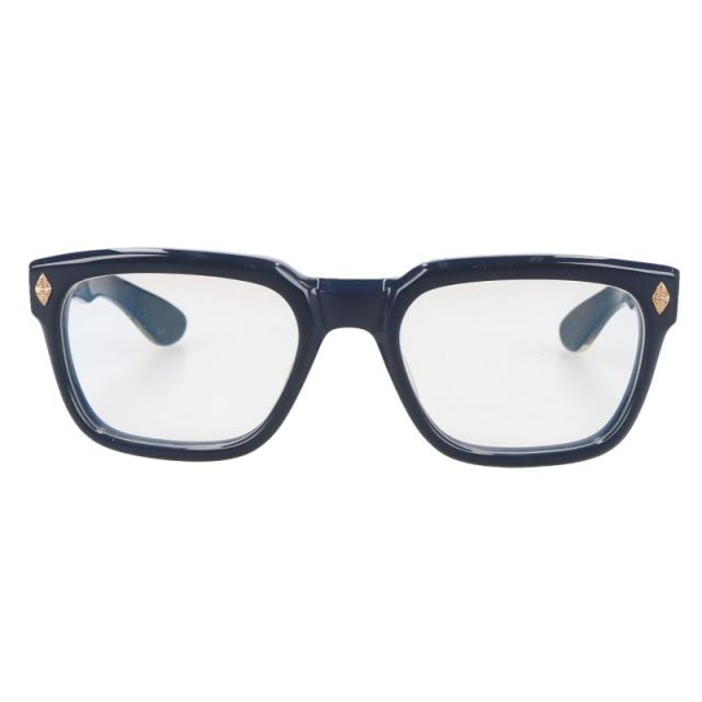 クロムハーツ サイズ:53□20-150  DAFFADLDO サイドフローラルモチーフ眼鏡眼鏡 中古 OS06