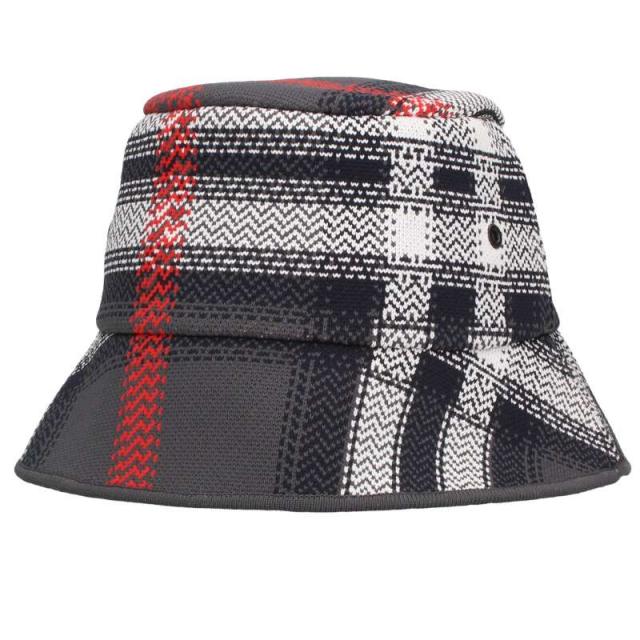 バーバリー  ポップトレーディングカンパニー サイズ:L  8057373 ノヴァチェックバケット帽子 中古 BS99