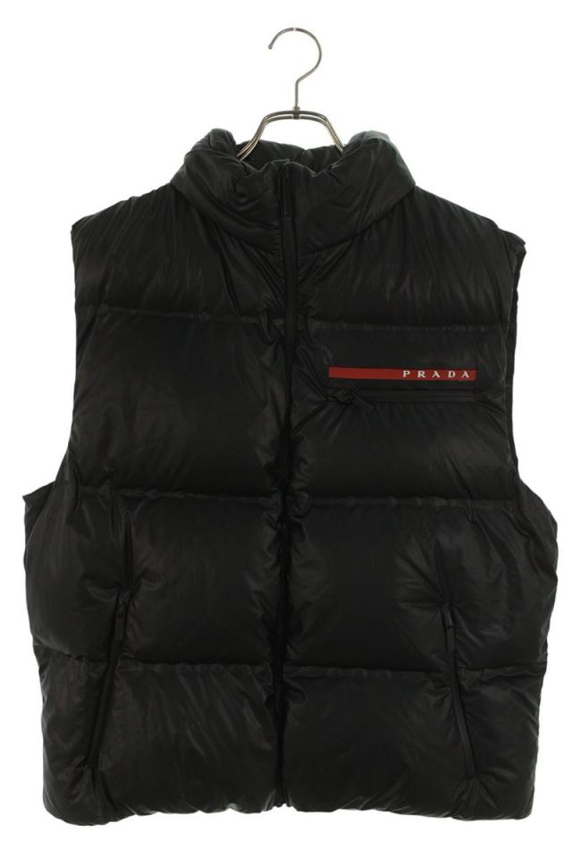 プラダ サイズ:L  SGB275 ナイロンダウンベスト 中古 SB01