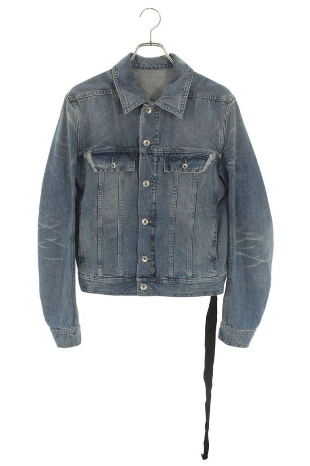 ダークシャドウ サイズ:S  DU01E3751-DW8 ダメージ加工デニムジャケット 中古 SB01