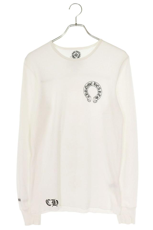 クロムハーツ サイズ:M  Thermal L S バックCHプラスプリントサーマル長袖カットソー 中古 OK15