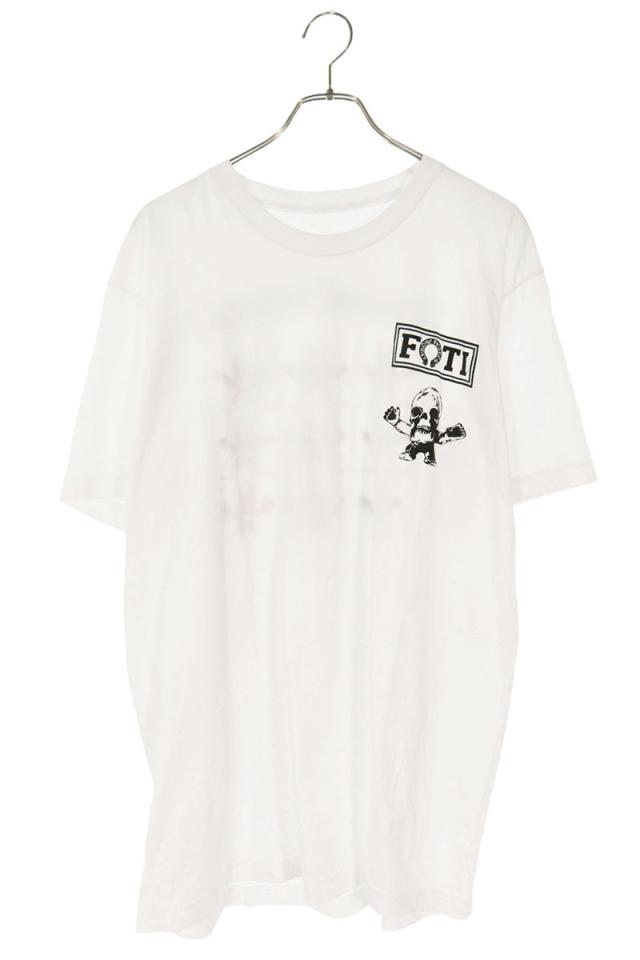 クロムハーツ サイズ:XL  CH T-SHRT FOTI フロントFOTIボックスプリントTシャツ 中古 GZ11