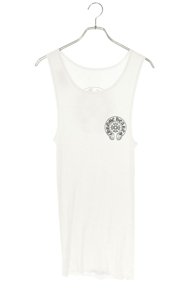 クロムハーツ サイズ:L  RIB TANK ホースシュープリントタンクトップ 中古 OK15