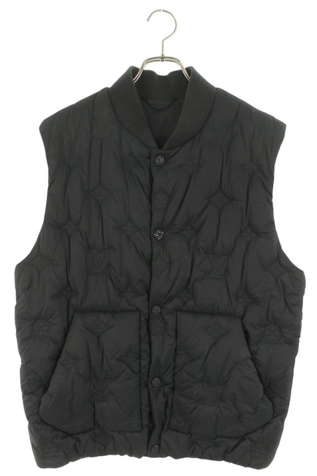 ルイヴィトン サイズ:48  23SS  RM231 RG3 HOG99W ナイロン モノグラム パファーベスト 中古 SB01 ルイヴィトン サイズ:48 23SS RM231 RG3 HOG99W ナイロン モノグラム