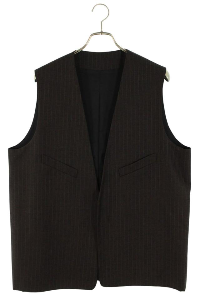 リアボバーグ サイズ:3 ストライプウールベスト 中古 BS99