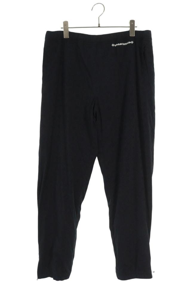 クロムハーツ サイズ:L  U TRASH PICKUP PLS NYLN CHプラス総柄ナイロントラックロングパンツ 中古 SJ02