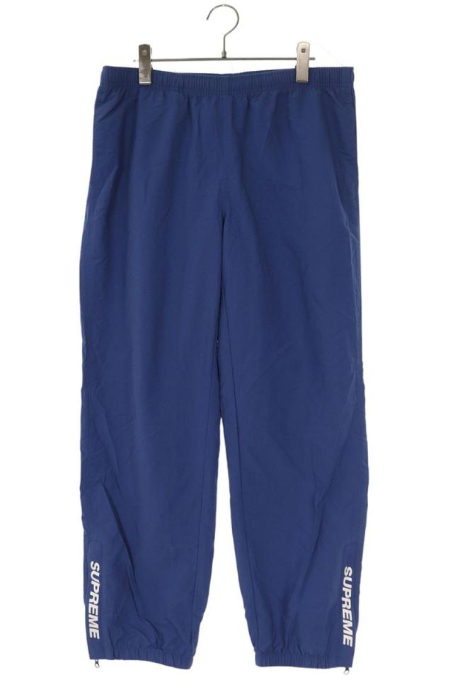 シュプリーム サイズ:M 裾ジップロゴプリントウォームアップロングパンツ 中古 BS99