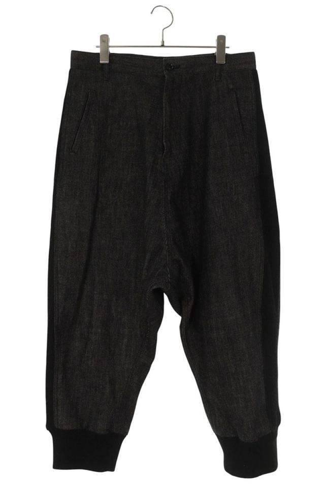 グランドワイ サイズ:1  GO-P16-815 サイドウールラインデザインジョガーデニムパンツ 中古 BS99