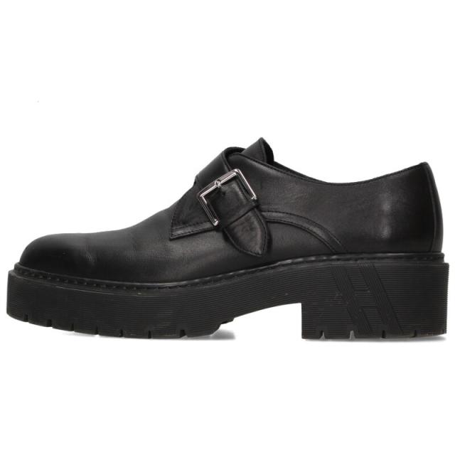 エルメス サイズ:42  BR232935ZH モンクストラップ レザーシューズ 中古 BS99