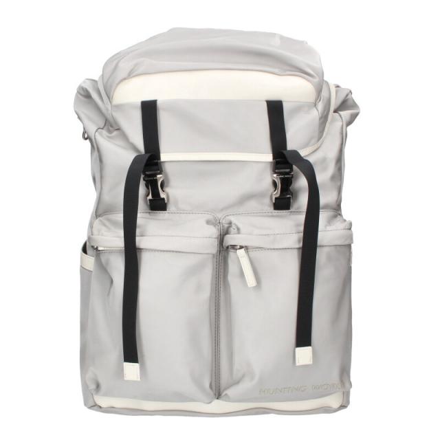 ハンティングワールド  レザー切替ナイロンバックパック 中古 BS99