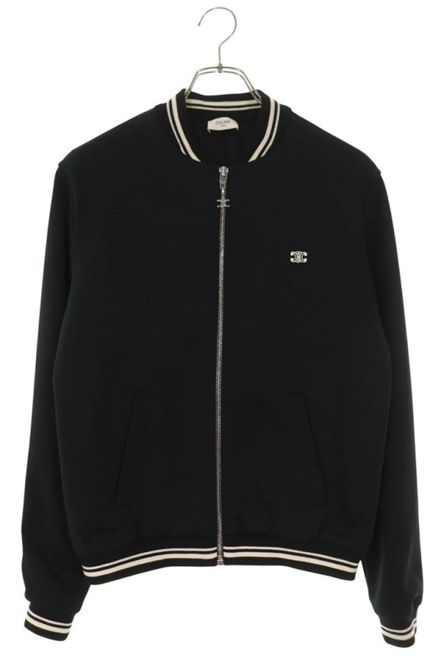 セリーヌ サイズ:XS  2Y04H121O トリオンフ刺繍トラックジャケットブルゾン 中古 SS13