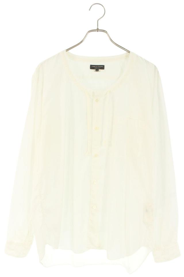 コムデギャルソンオムプリュス サイズ:M  PS-B021 カットオフ長袖シャツ 中古 BS99