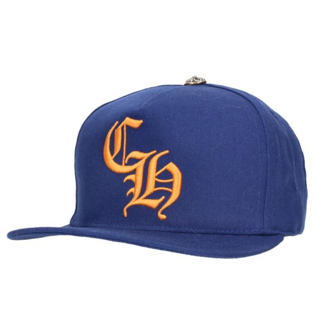 クロムハーツ   CH HAT CH刺繍ベースボールキャップ 中古 SJ02
