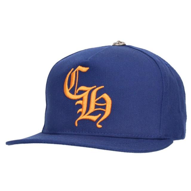 クロムハーツ   CH HAT CH刺繍ベースボールキャップ 中古 SJ02